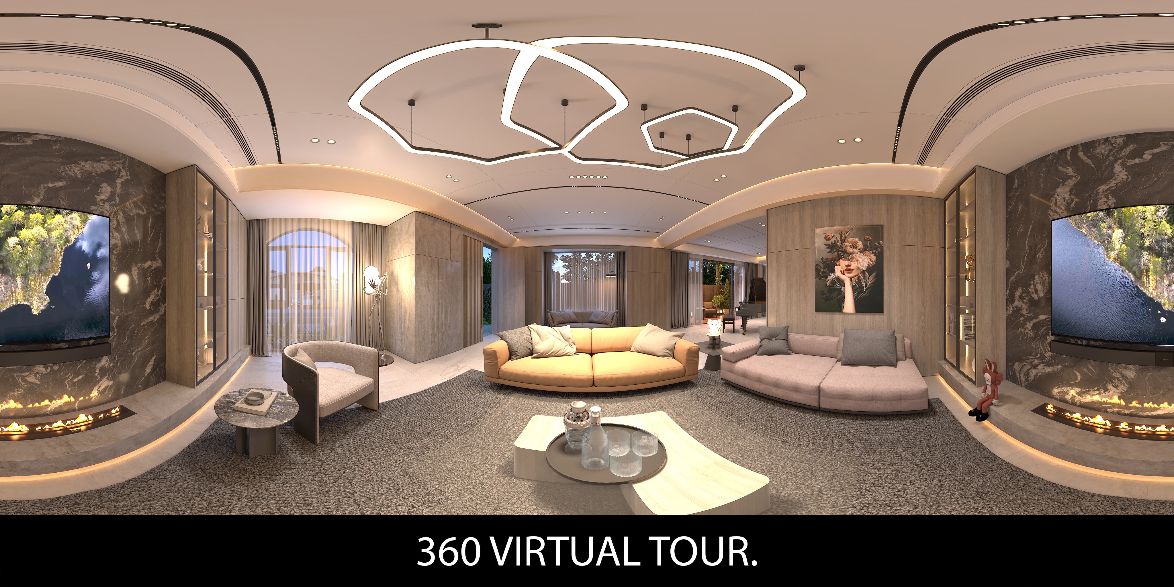 VILLA INTERIOR. 360 VIRTUAL TOUR OFFLINE DOWNLOAD. – 3darchstuffs
